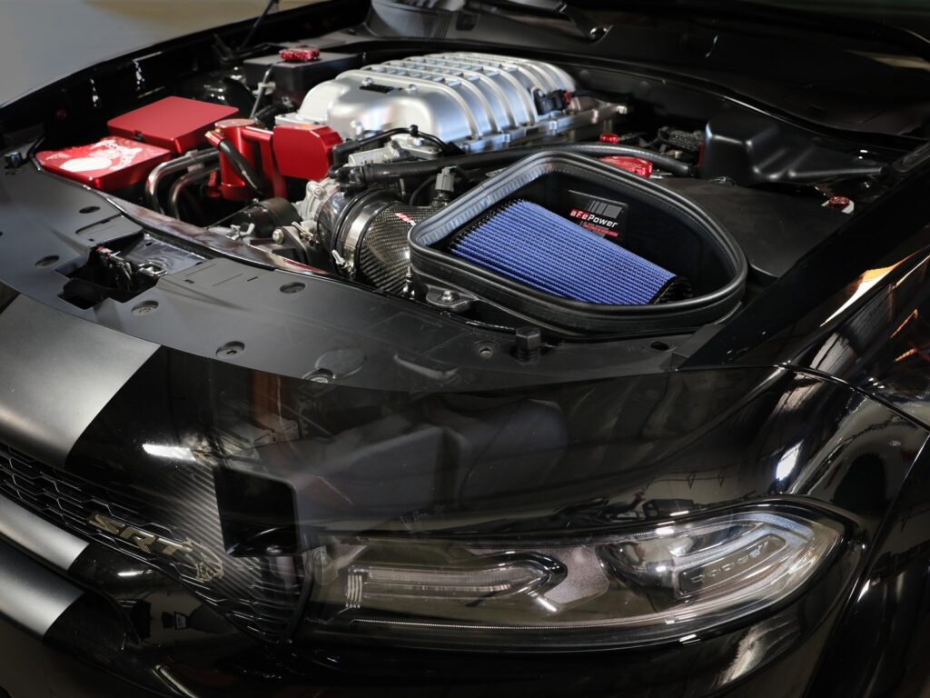 TRACK SERIES Carbon Fiber Cold Air Intake for Dodge Charger SRT Hellcat ...