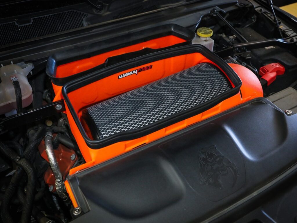 MAGNUM FORCE Orange Air Intake for RAM TRX - aFe POWER Blog, News & Events