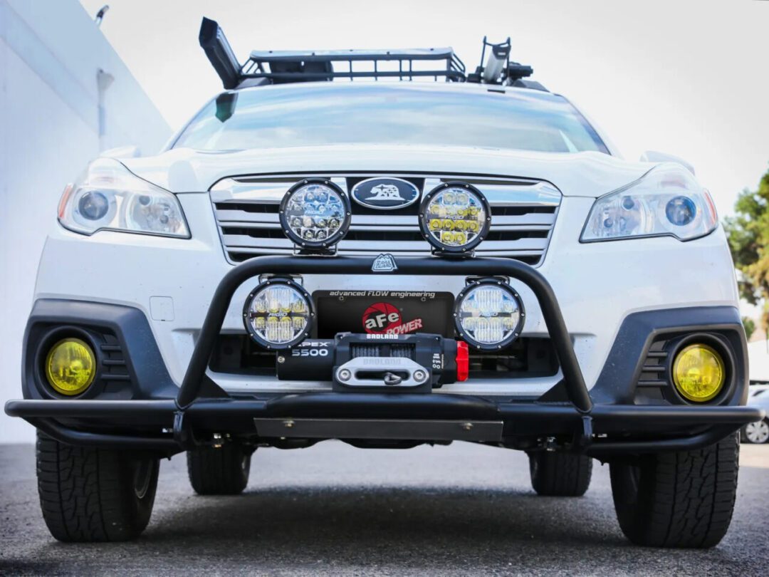 TERRA GUARD Bumper w/ winch for 10-14 Subaru Outback - aFe POWER Blog ...